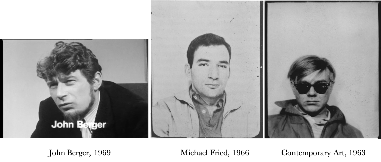 John Berger, Michael Fried and Contemporary Art – Nonsite.org